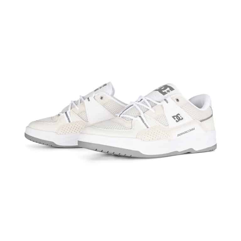 DC Construct Skate Shoes - Off White - Supereight