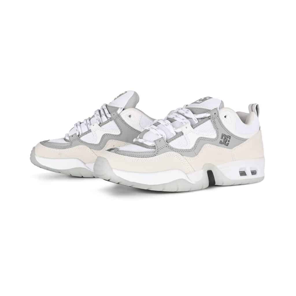 DC Truth OG Skate Shoes - White/Grey - Supereight