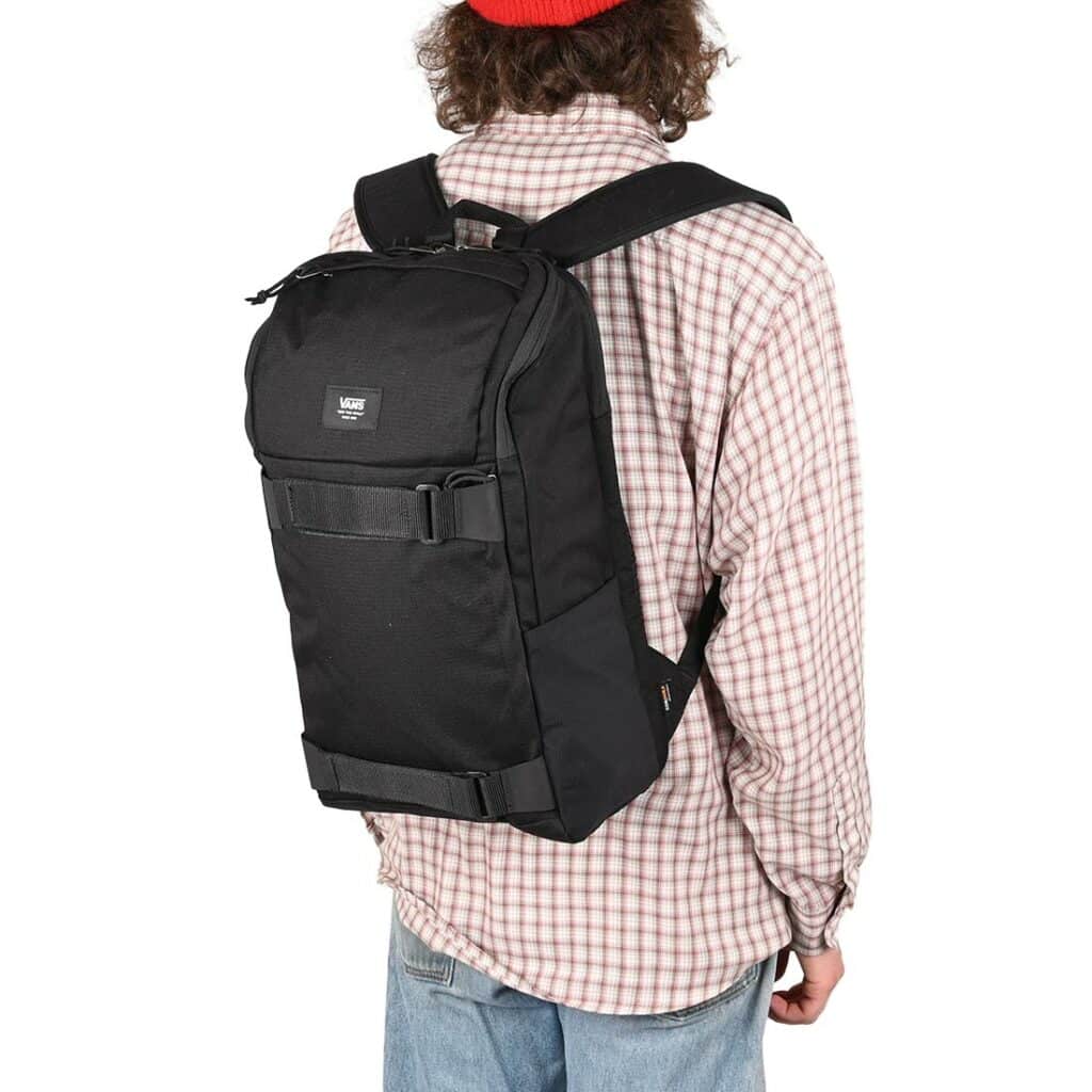 Vans Obstacle 23L Skatepack Backpack - Black Ripstop