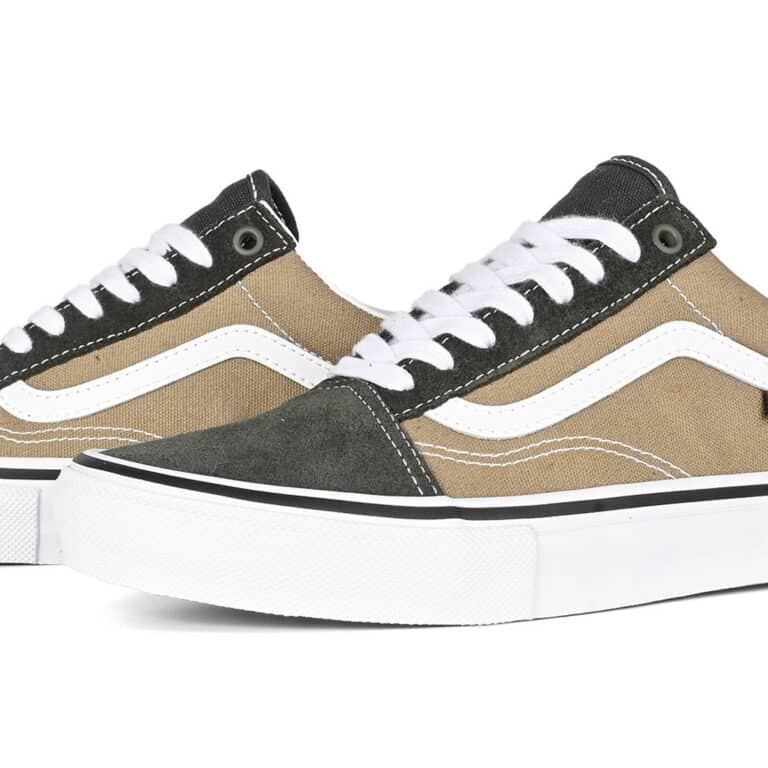Vans Old Skool Skate Shoes - Gothic Olive - Supereight
