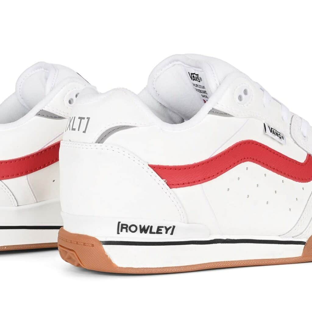 Vans Rowley XLT Skate Shoes - Red/White/Gum - Supereight