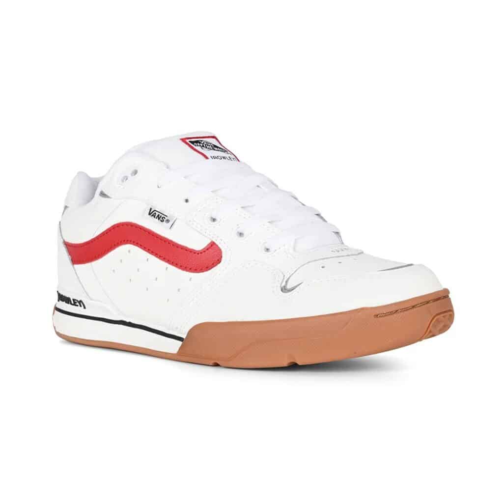 Vans Rowley XLT Skate Shoes - Red/White/Gum - Supereight