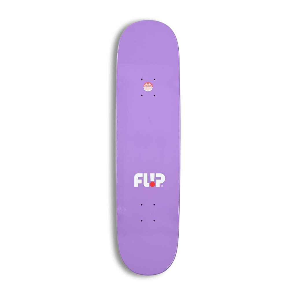 Flip Tom Penny Dots 8.375″ Skateboard Deck - Purple