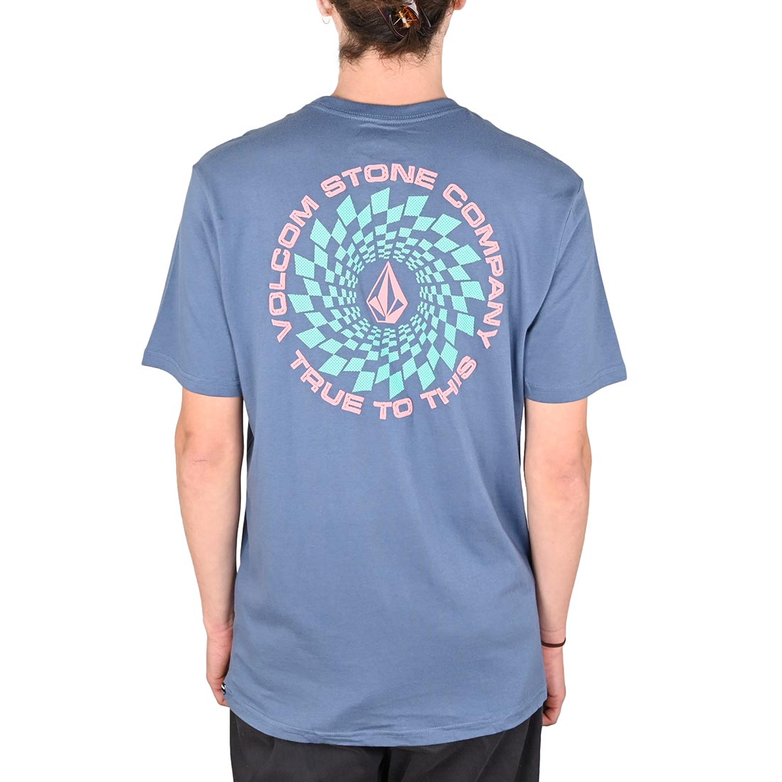 Volcom Easy Orbit S/S T-Shirt - Blueberry - Supereight