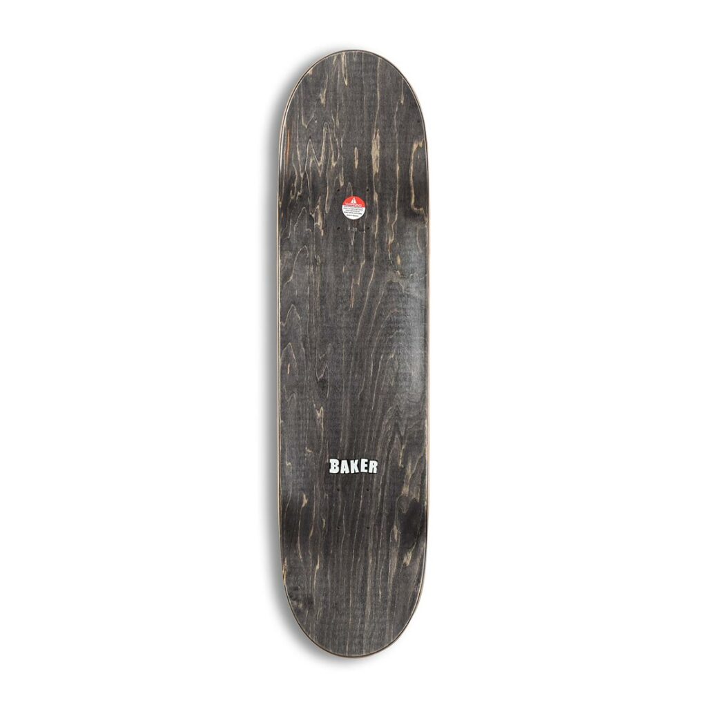 Baker Brand Logo Skateboard Deck - White - Supereight