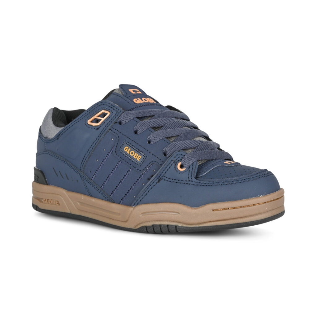Globe Fusion Skate Shoes - Navy/Grey - Supereight