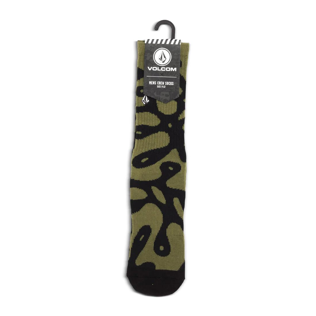 Volcom Zephyr Crew Socks - Wintermoss - Supereight