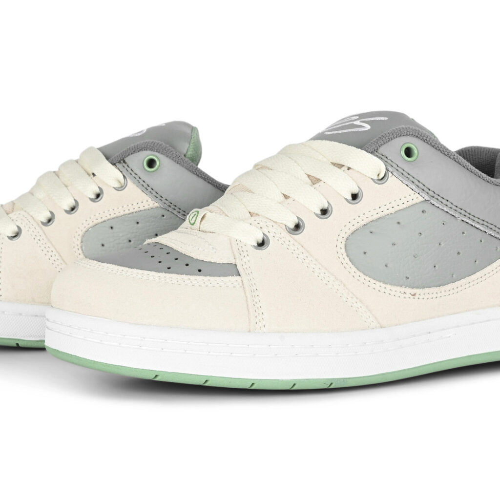 eS Accel OG Skate Shoes - White/Grey - Supereight