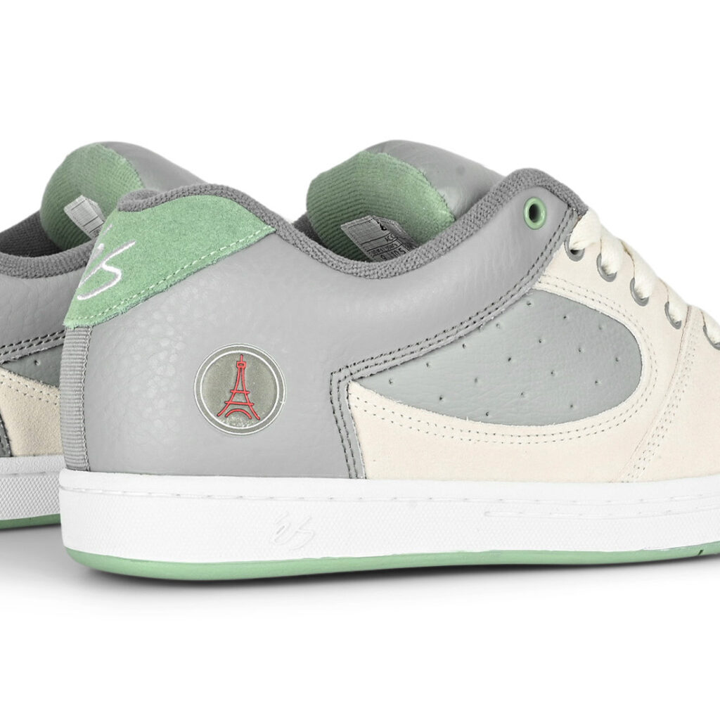 eS Accel OG Skate Shoes - White/Grey - Supereight