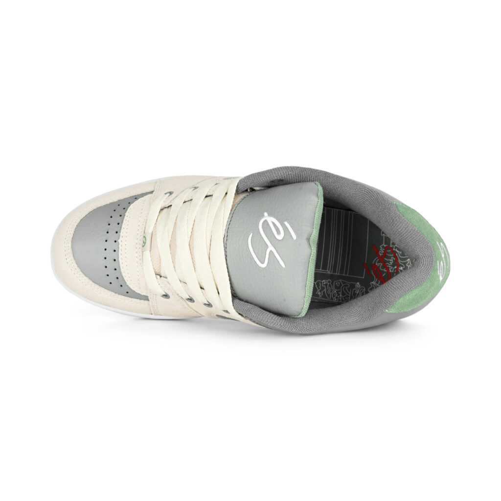 eS Accel OG Skate Shoes - White/Grey - Supereight