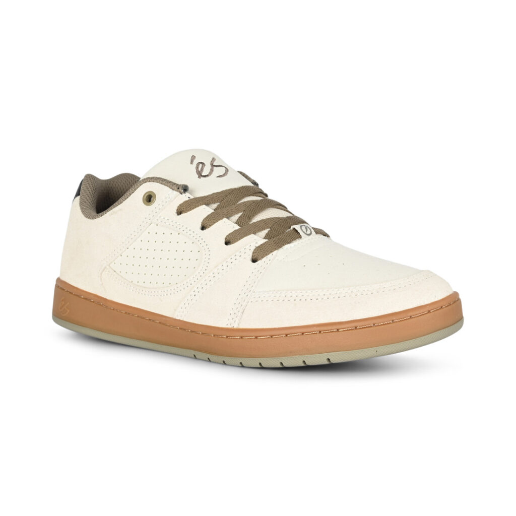 eS Accel Slim Shoes - White/Black/Gum - Supereight