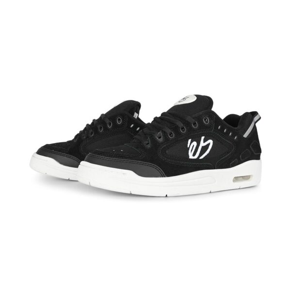 eS Creager Skate Shoes - Black/White/White - Supereight