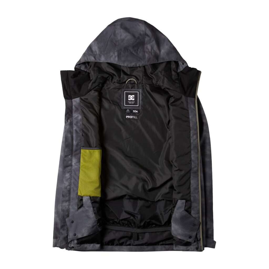 DC Basis Print Snow Jacket - Overspray - Supereight