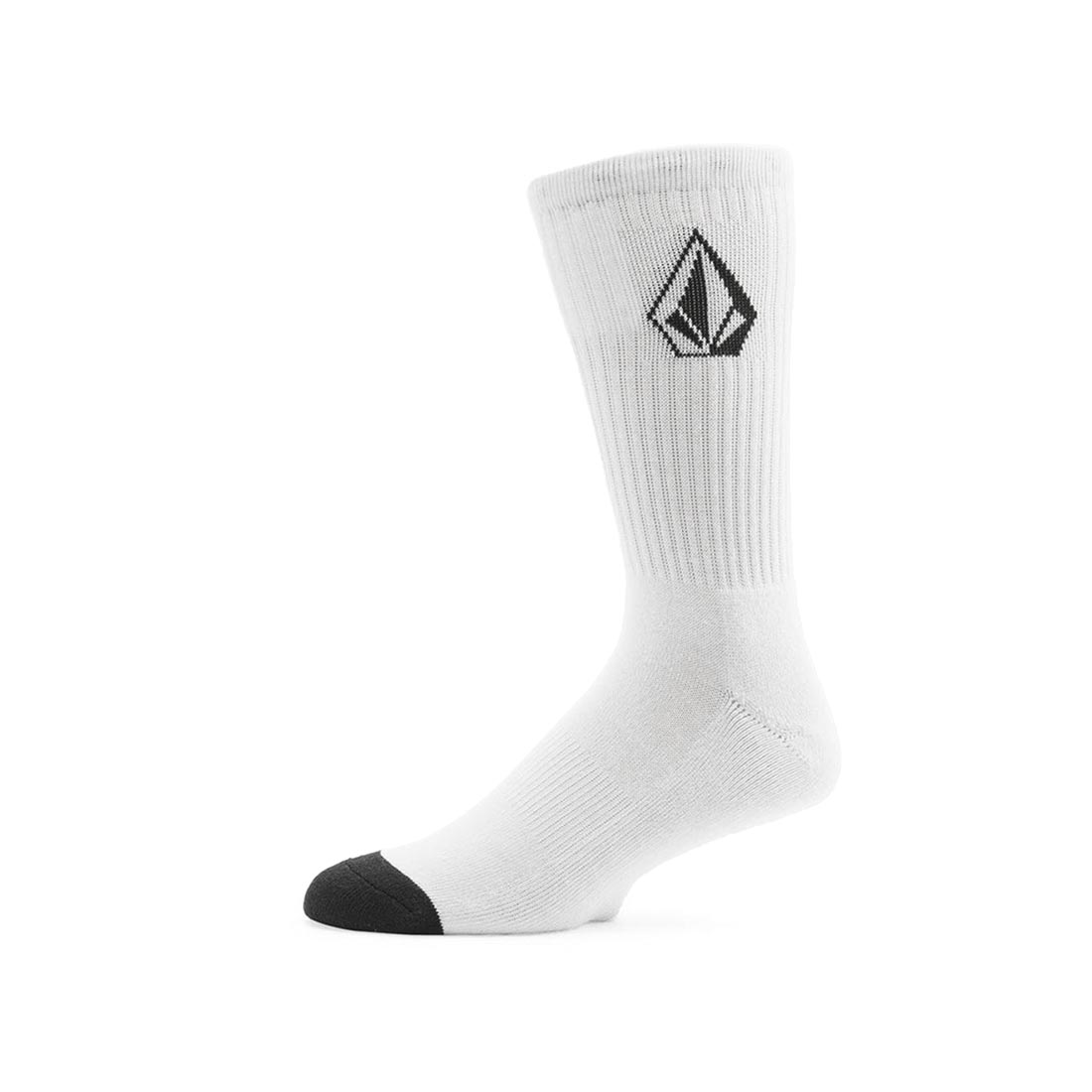 Volcom Full Stone Crew Socks 3 Pack - White - Supereight