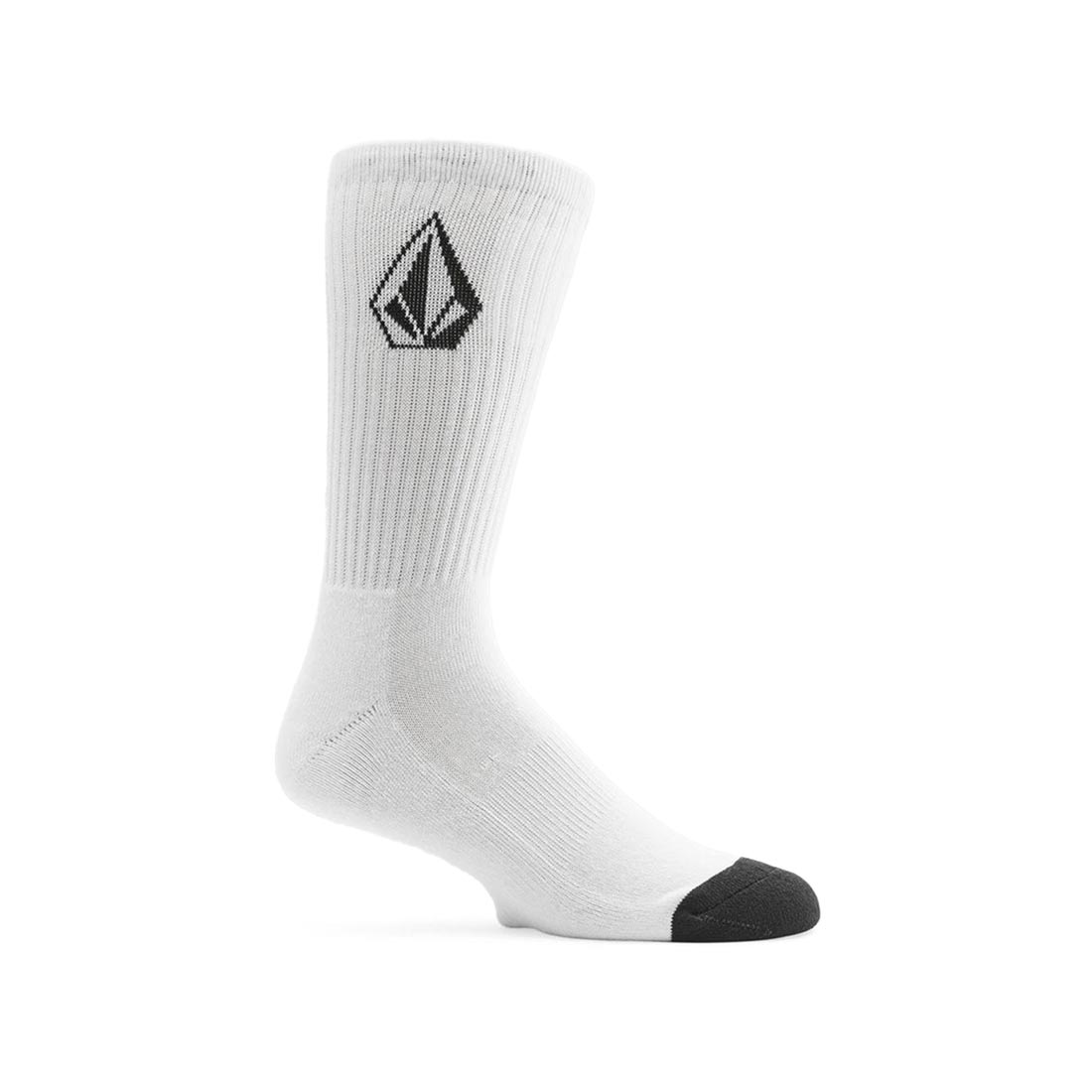 Volcom Full Stone Crew Socks 3 Pack - White - Supereight
