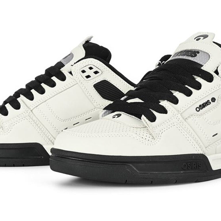 Osiris Peril Skate Shoes - Eggshell/Black - Supereight