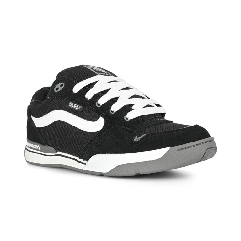 Vans Rowley XLT Skate Shoes - Black/White - Supereight