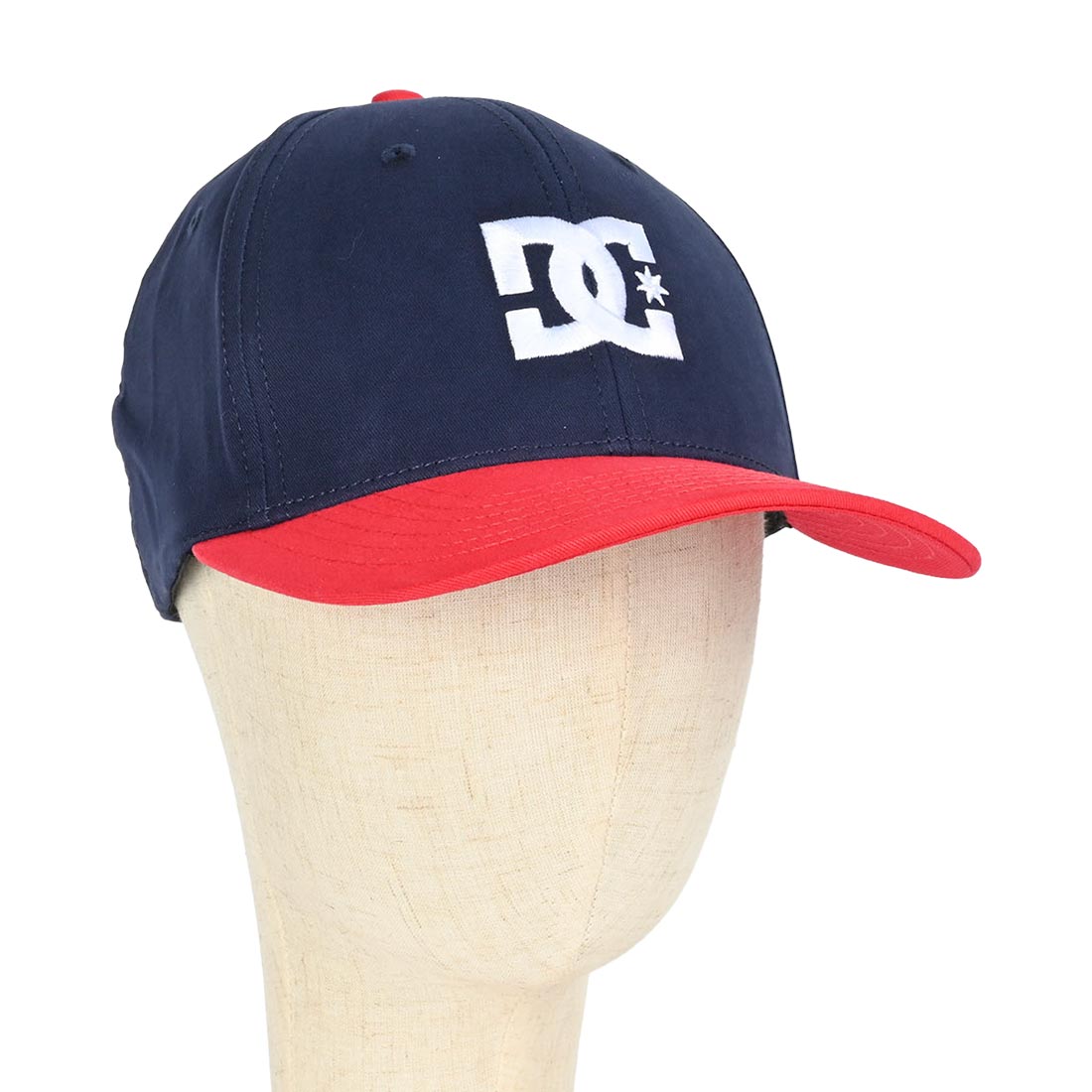 DC Cap Star Flexfit Cap - Dress Blues/Barbados Cherry