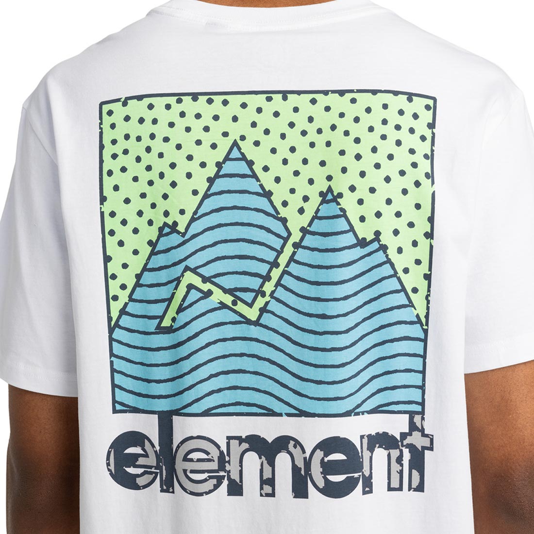 Element Joint Texture S/S T-Shirt - Optic White - Supereight