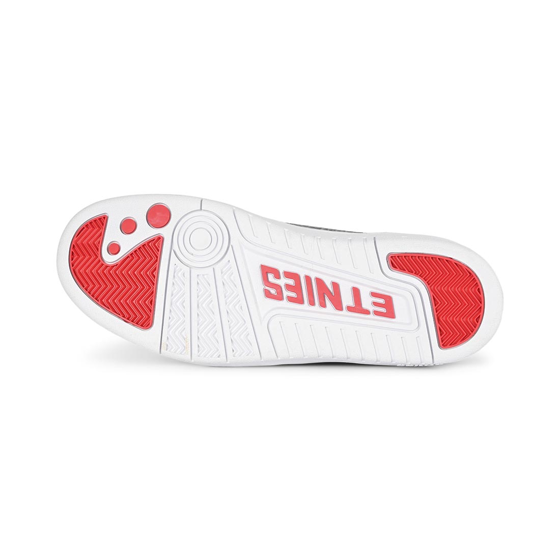 Etnies Loot Skate Shoes - Grey/Light Grey/Red - Supereight