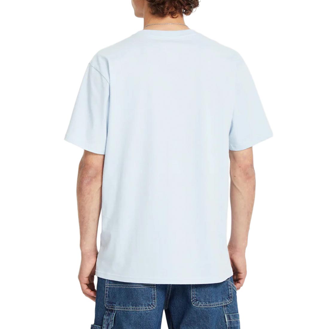 Volcom Stone Blanks S/S T-Shirt - Carolina Blue - Supereight