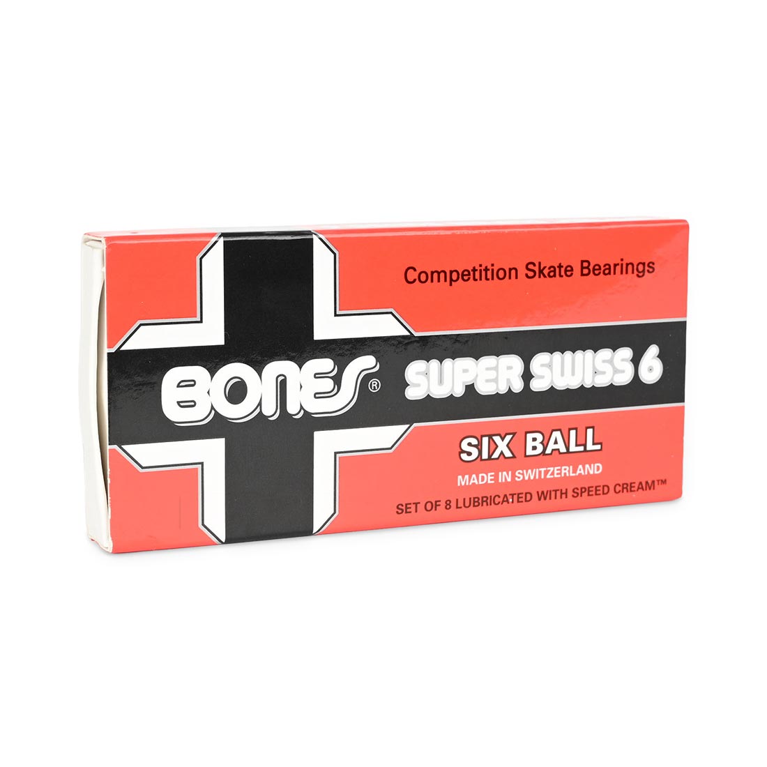 Bones Swiss Super 6 Ball Skateboard Bearings (8 Pack)