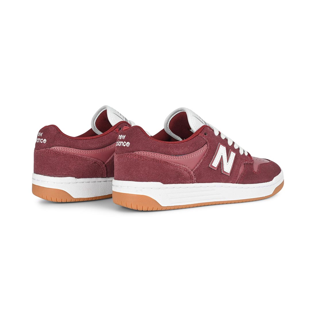 New Balance Numeric 480 Skate Shoes - Monarch Burgundy