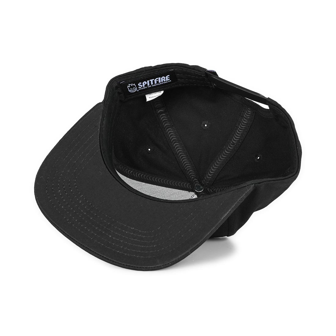 Spitfire Spitball Snapback Hat - Black/Red - Supereight