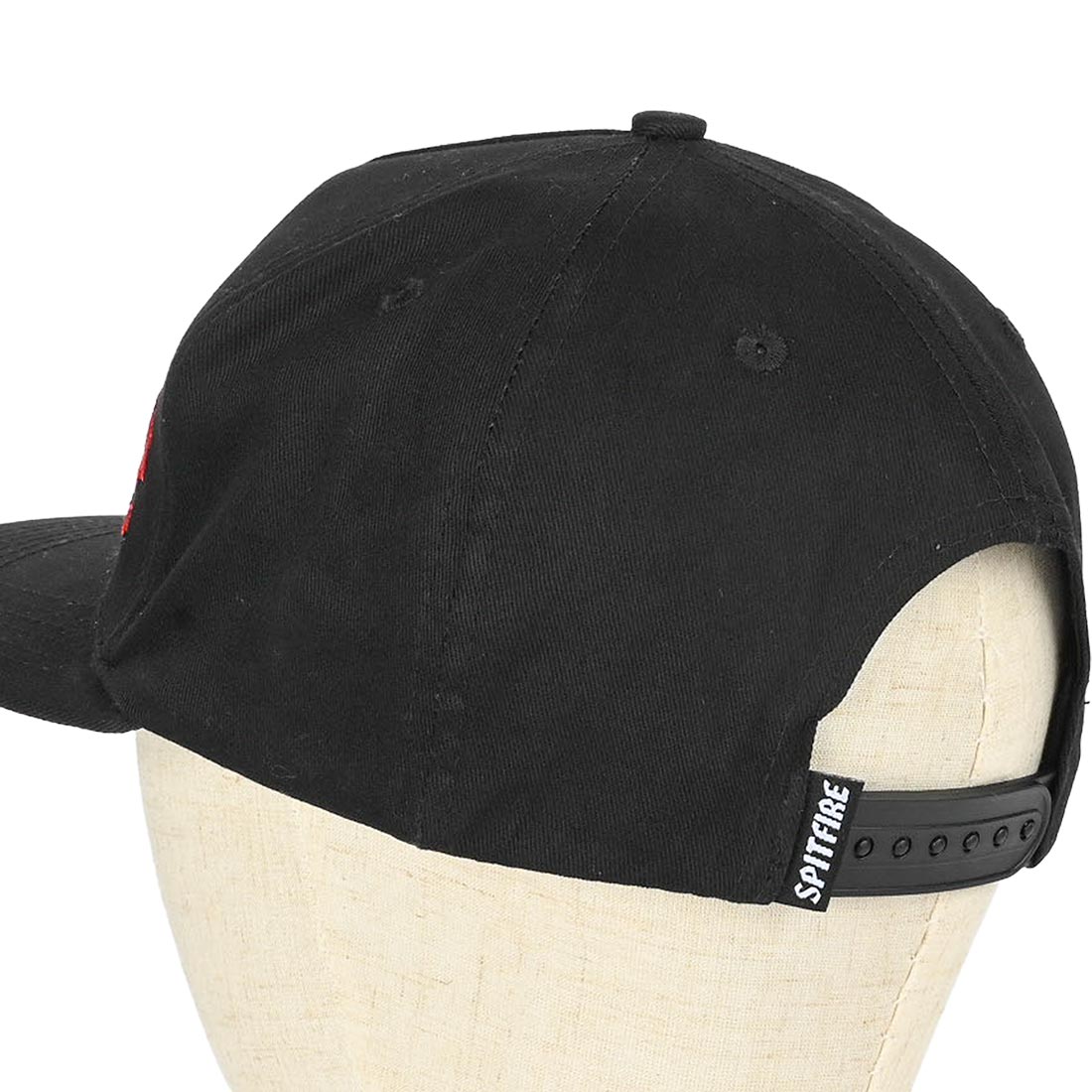 Spitfire Spitball Snapback Hat - Black/Red - Supereight