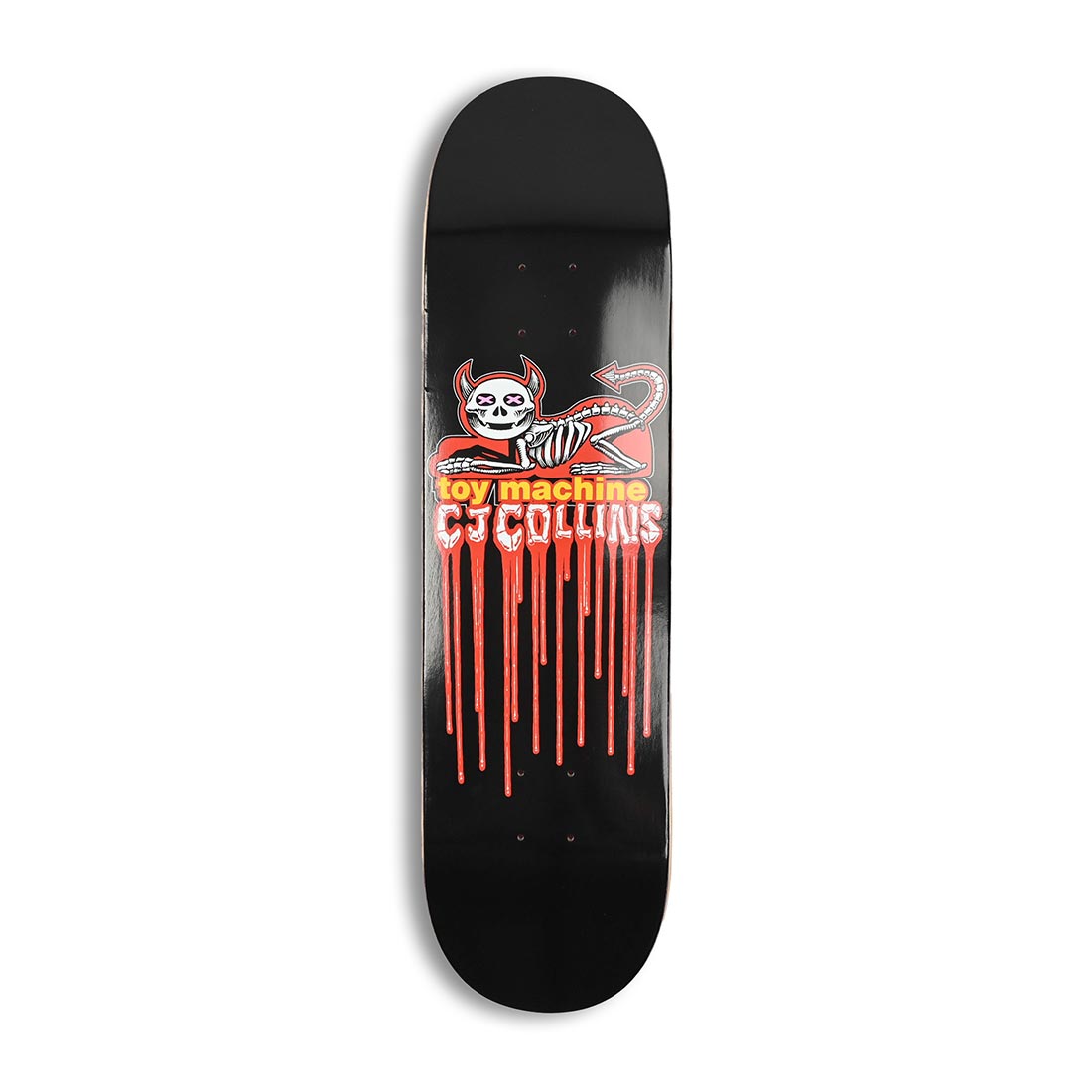 Toy Machine Collins Devil Cat 8.25″ Skateboard Deck