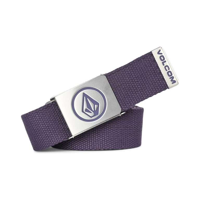 Volcom Circle Web Belt - Deep Purple - Supereight