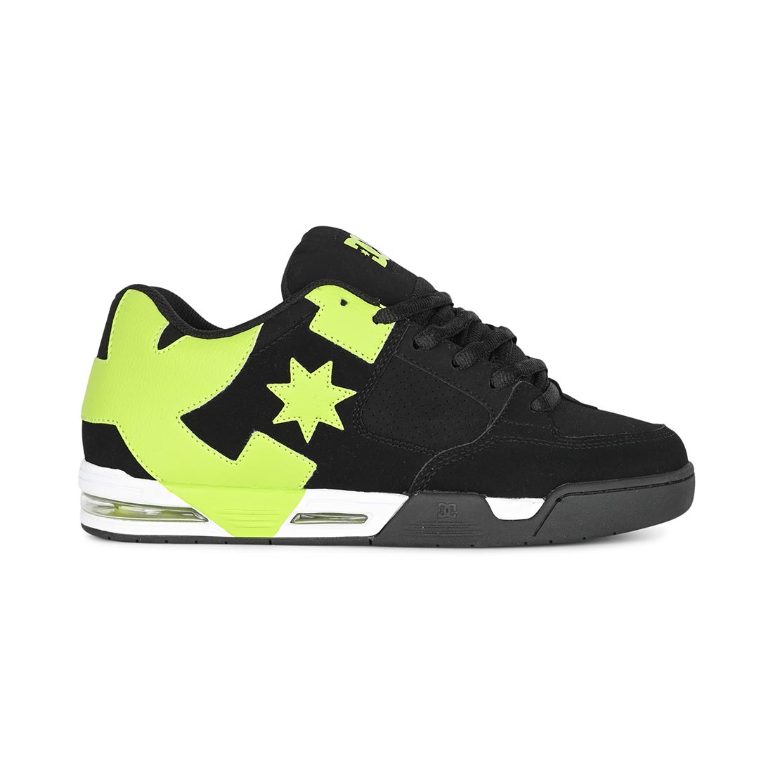 DC Command Skate Shoes - Black/Lime - Supereight