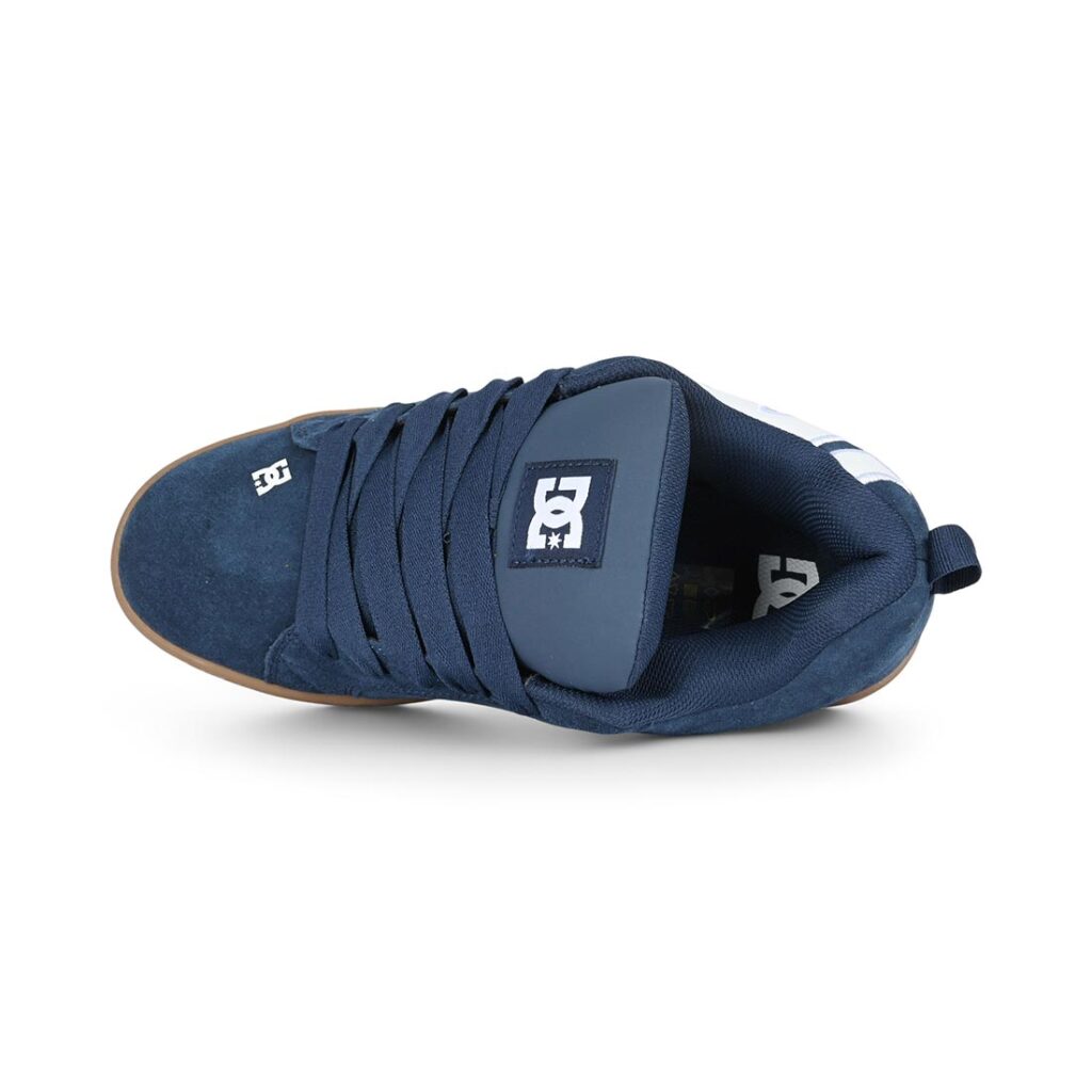 DC Court Graffik Skate Shoes - Navy/Gum - Supereight
