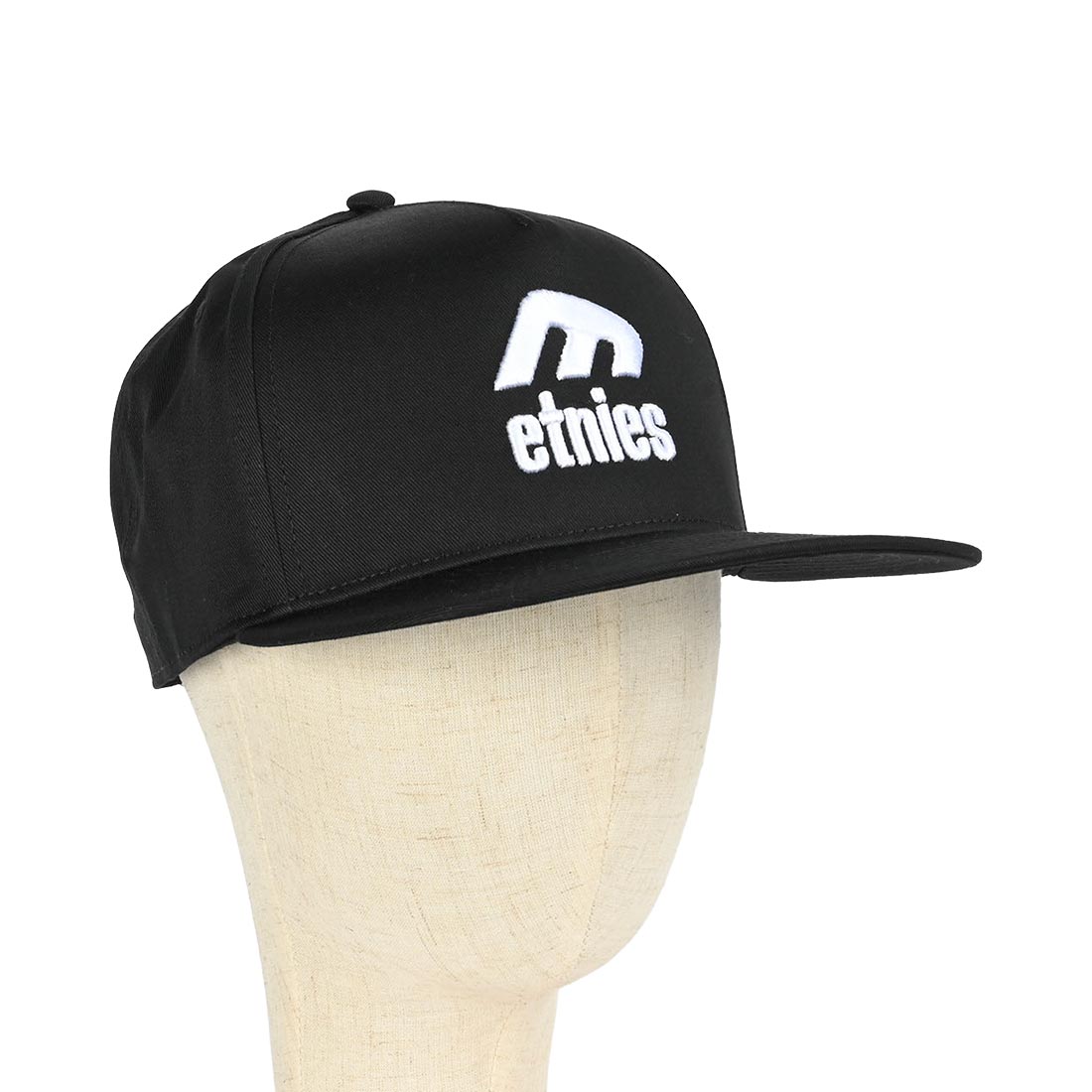 Etnies Icon E Snapback Cap – Black/White - Supereight