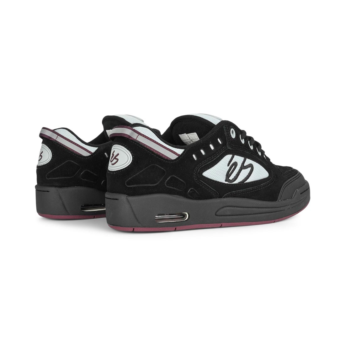 eS Creager Skate Shoes - Black/Red/Grey - Supereight