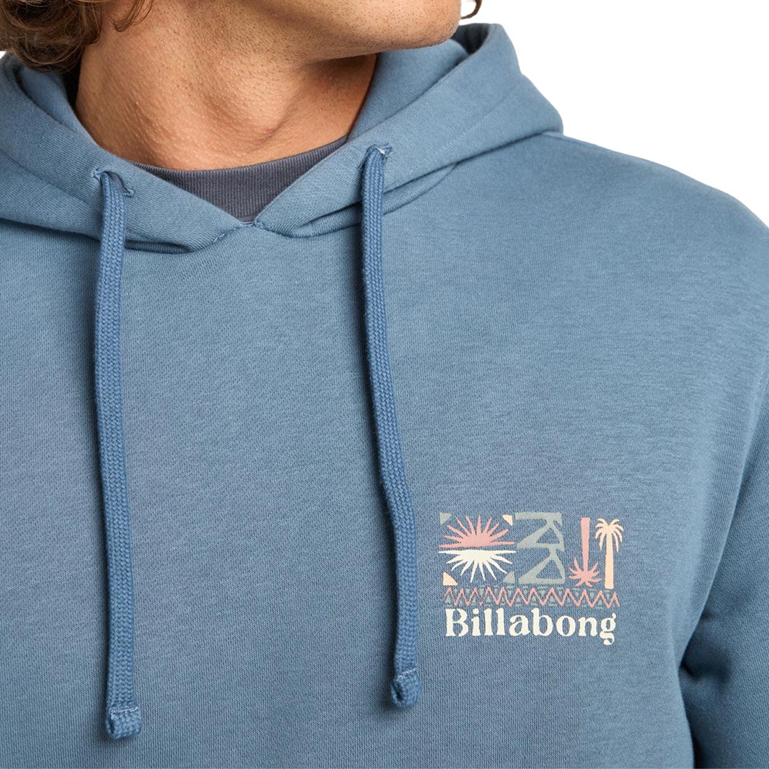 Billabong Foundation Pullover Hoodie - Slate Blue - Supereight
