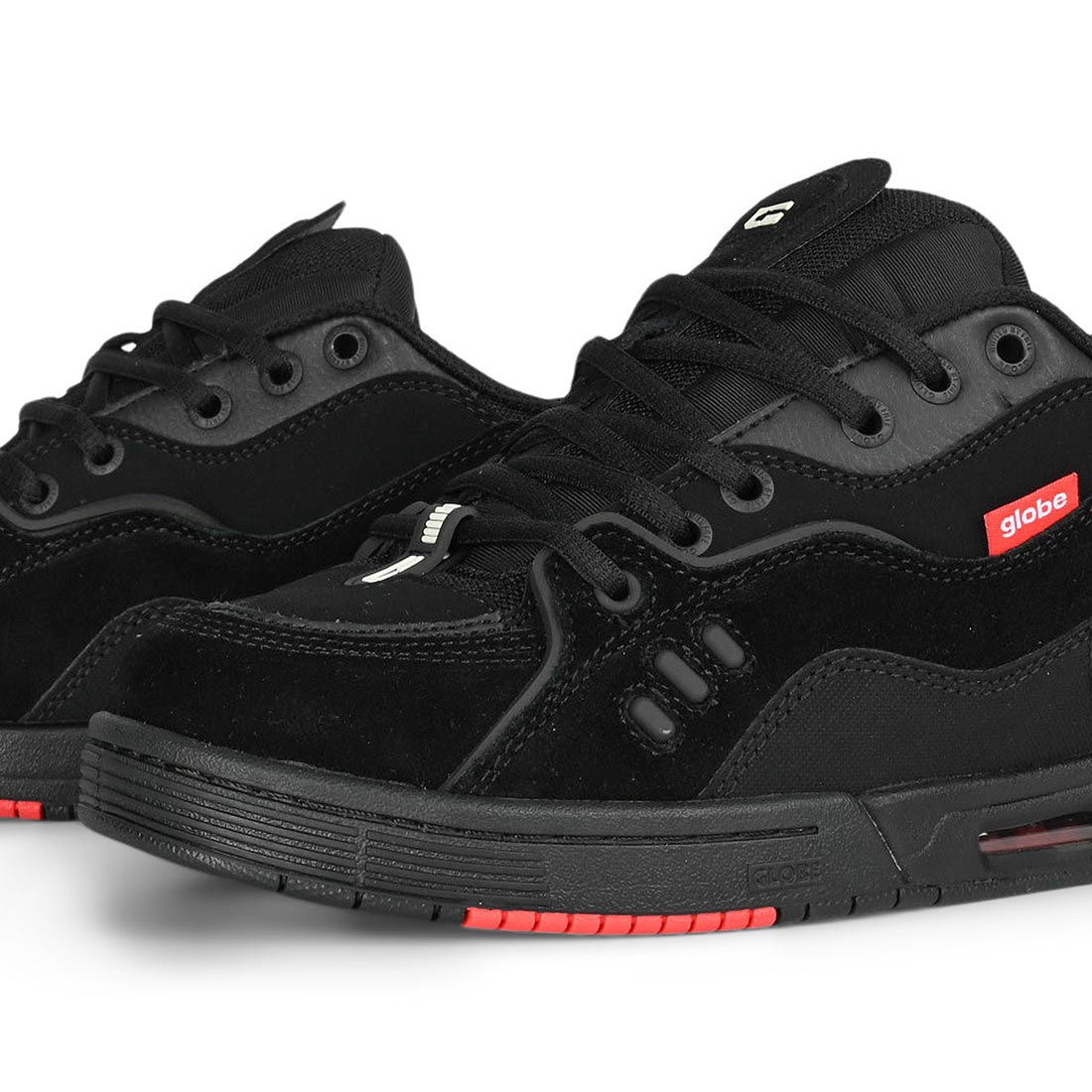 Globe CT-4 Skate Shoes - Black Suede - Supereight