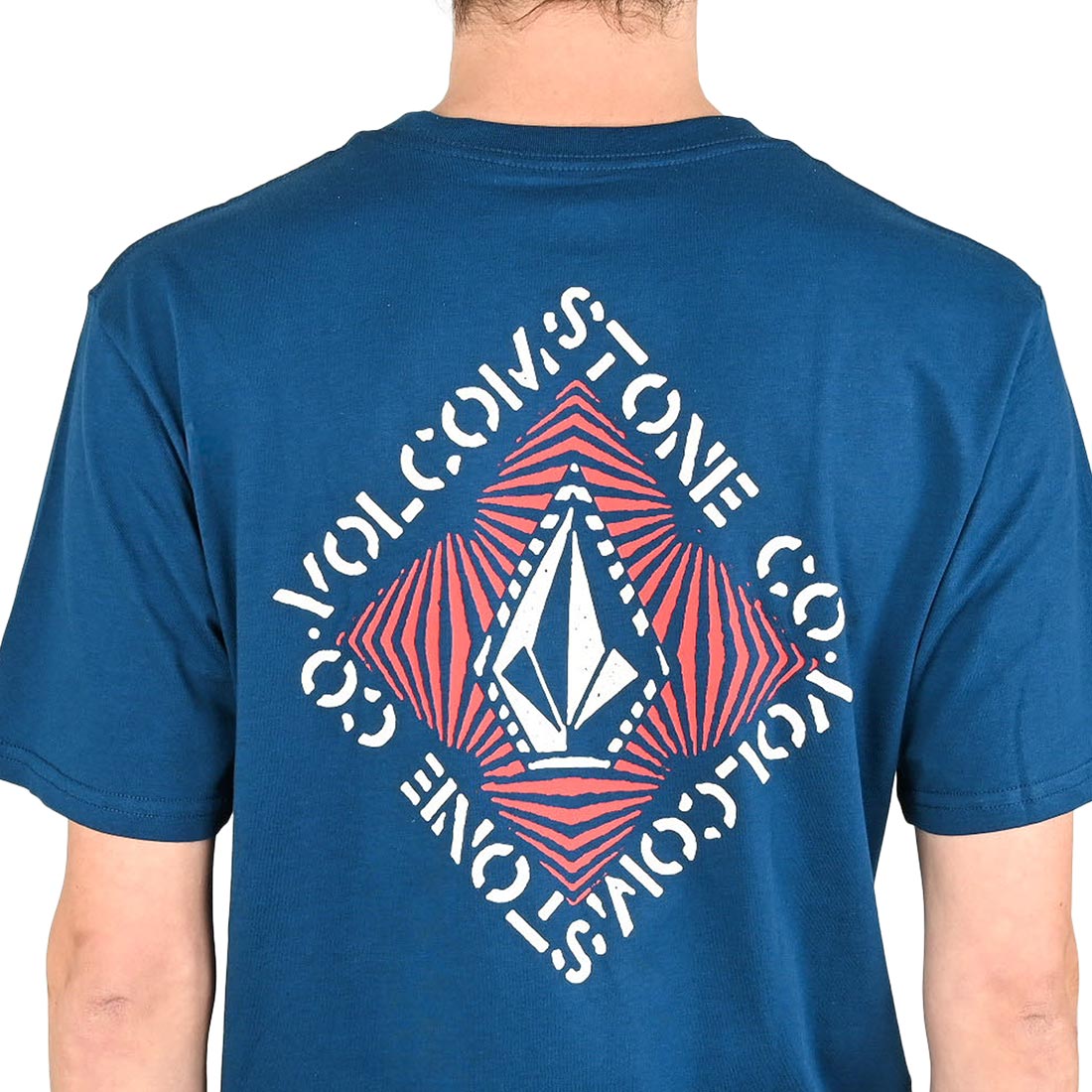 Volcom Obtical S/S T-Shirt - Cosmic Blue - Supereight