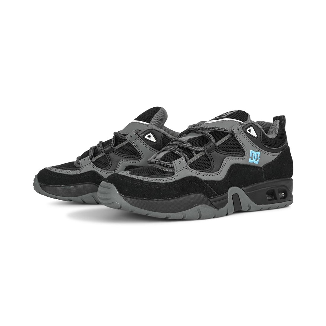DC Truth Skate Shoes - Black/Grey/Blue - Supereight