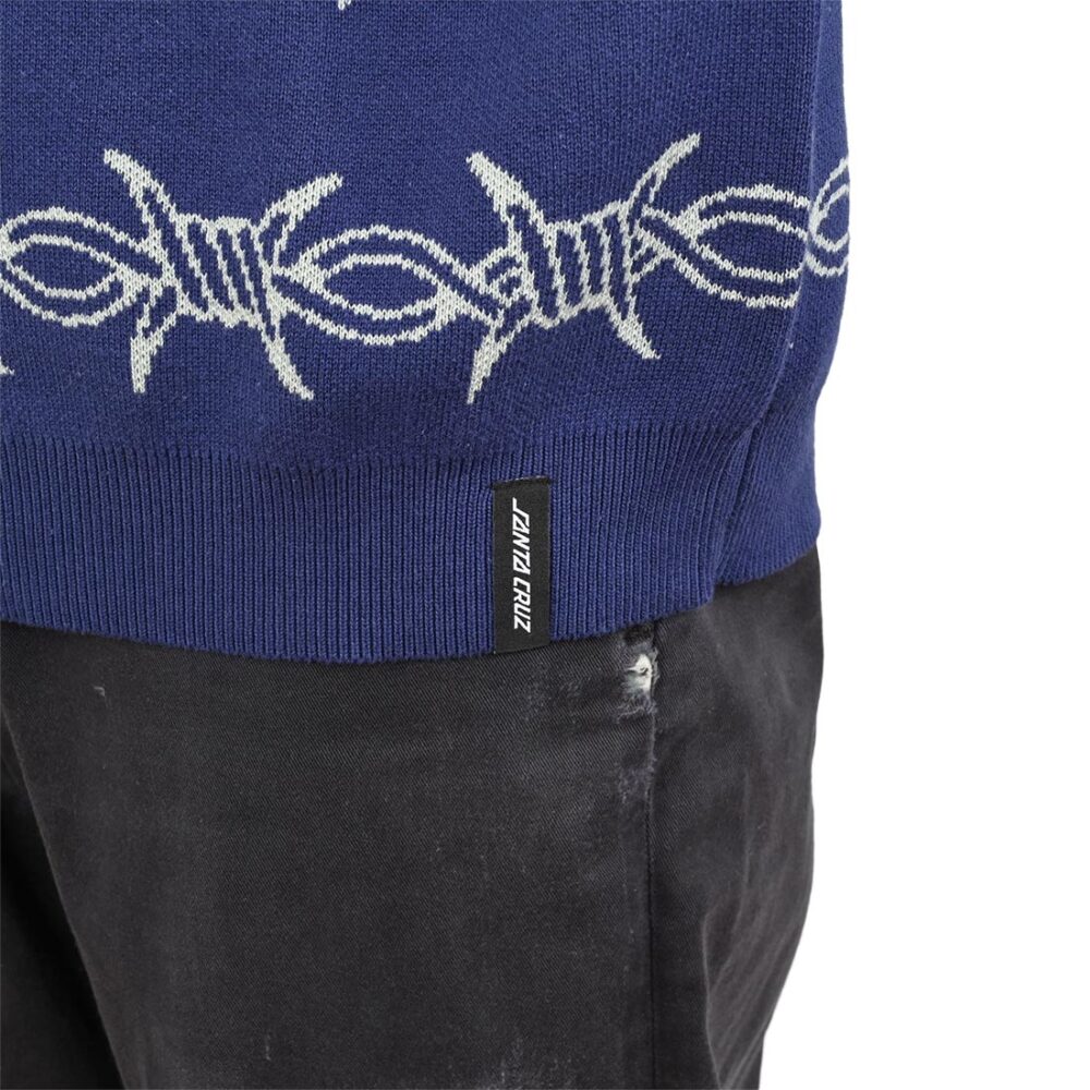 Santa Cruz Wired Knitted Jumper - Midnight Blue