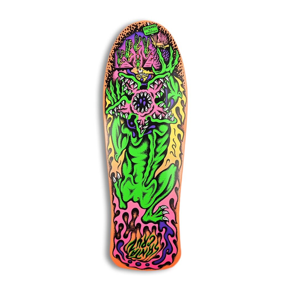 Santa Cruz x Stranger Things Demogorgon 10.3″ Skate Deck