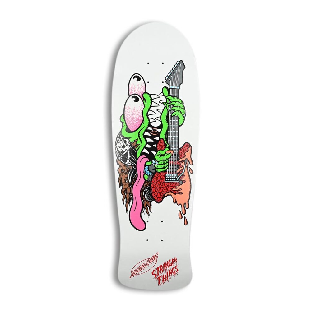 Santa Cruz x Stranger Things Meek Slasher 10.1″ Skate Deck