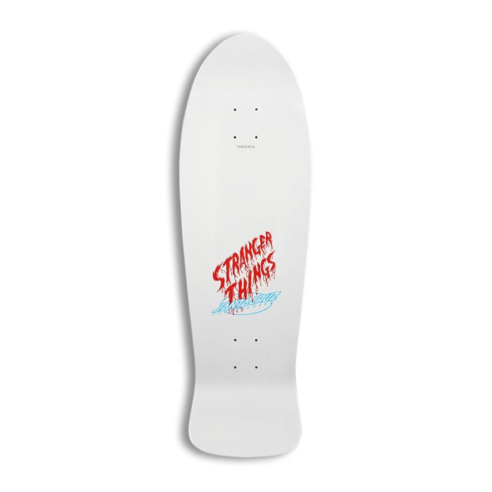 Santa Cruz x Stranger Things Meek Slasher 10.1″ Skate Deck