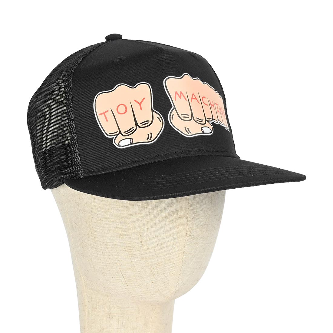 Toy Machine Fists Trucker Cap - Black - Supereight