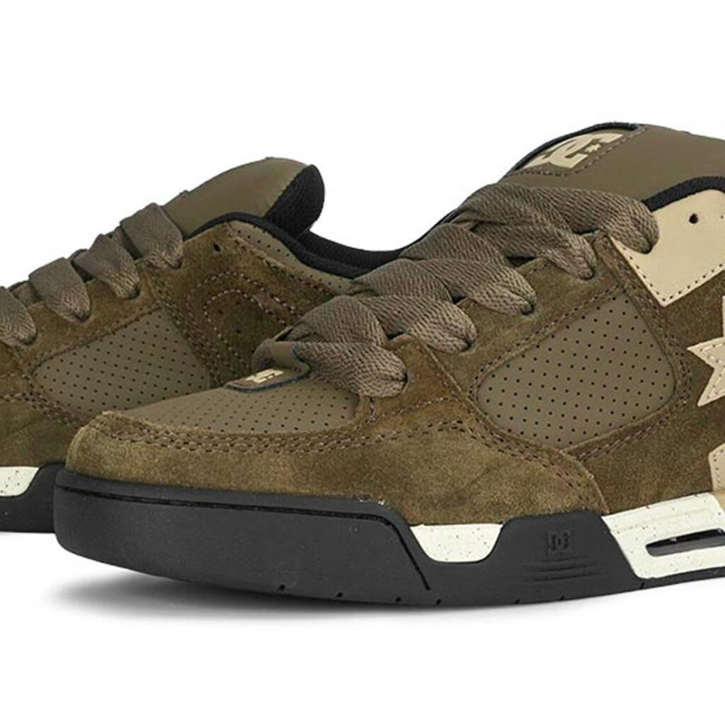 DC Command Skate Shoes - Olive/Black/Tan - Supereight