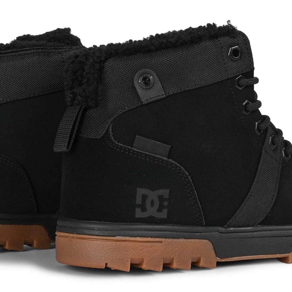 DC Woodland Lace Up Winter Boot - Black/Gum - Supereight