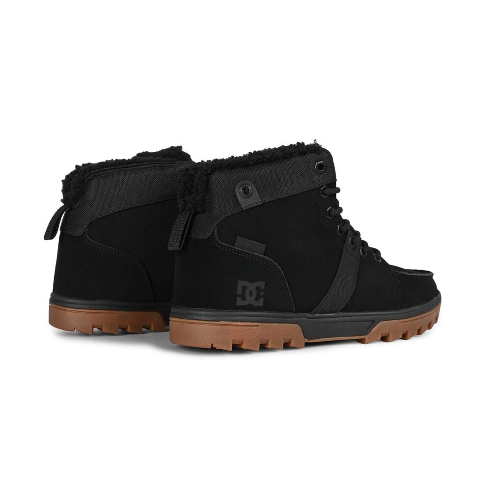 DC Woodland Lace Up Winter Boot - Black/Gum - Supereight
