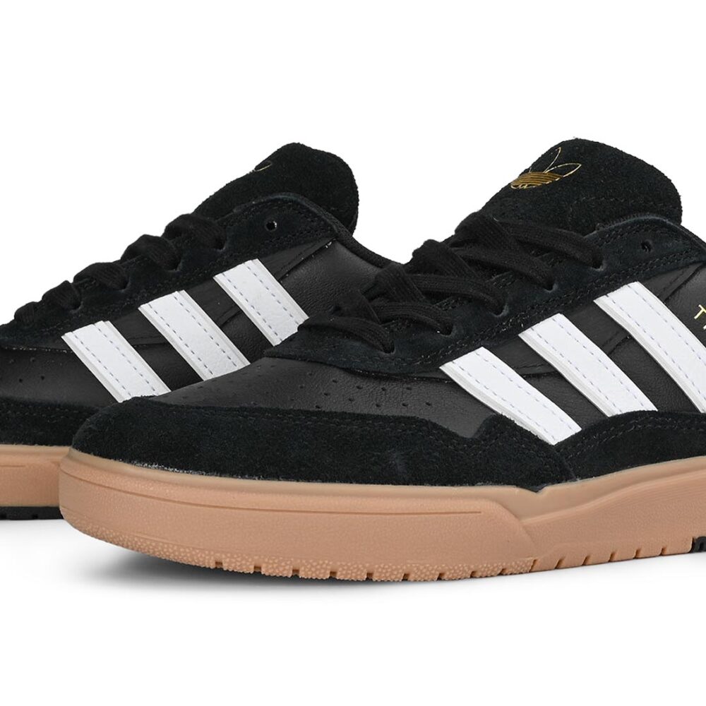 Adidas Tyshawn II Skate Shoes - Core Black/Cloud White/Gum