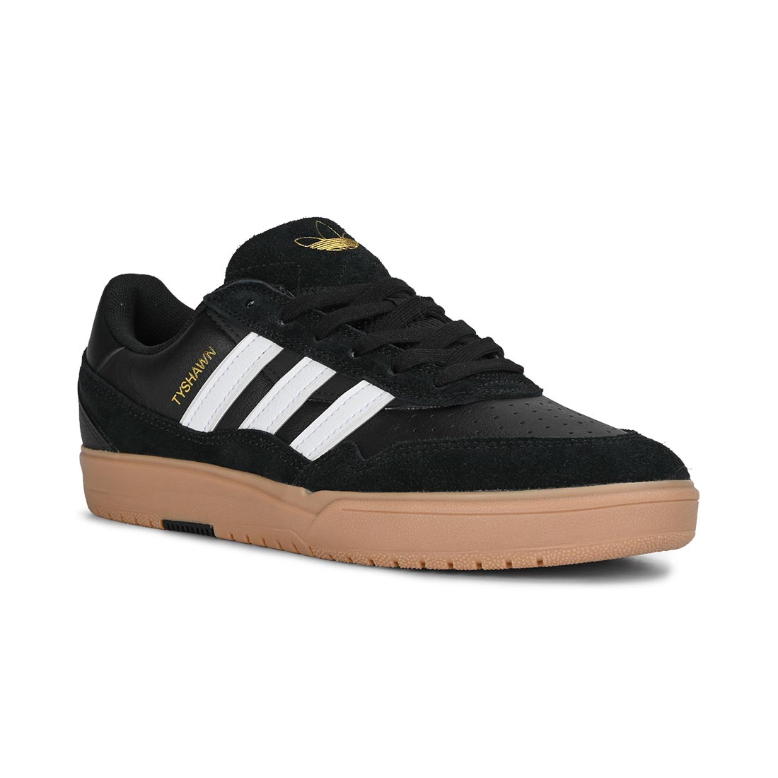 Adidas Tyshawn II Skate Shoes - Core Black/Cloud White/Gum
