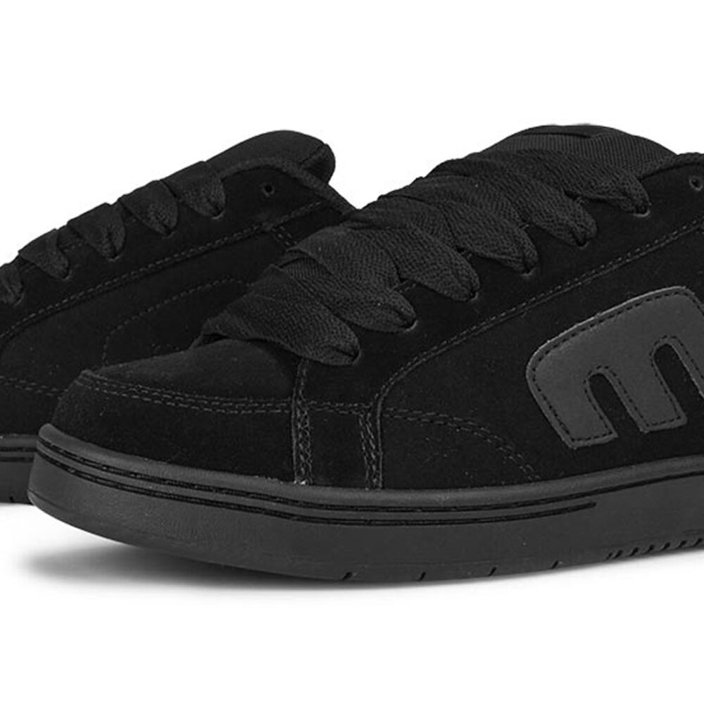 Etnies Kingpin 2K Skate Shoes - Black/Black/Black - Supereight